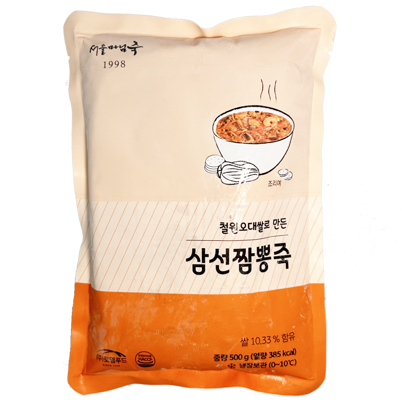 [Rodam Food] Samseon Jjamppong Porridge Made with Cheorwon Odae Rice 5 ...